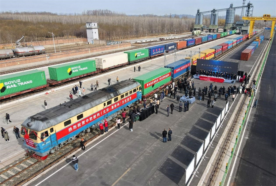 Servicio de trenes de carga China-Europa continúa haciendo nuevos progresos
