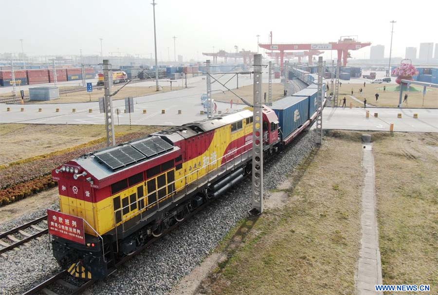 Más de 700 trenes han sido entregados bajo el servicio de tren de carga China-Europa (Xi'an ...